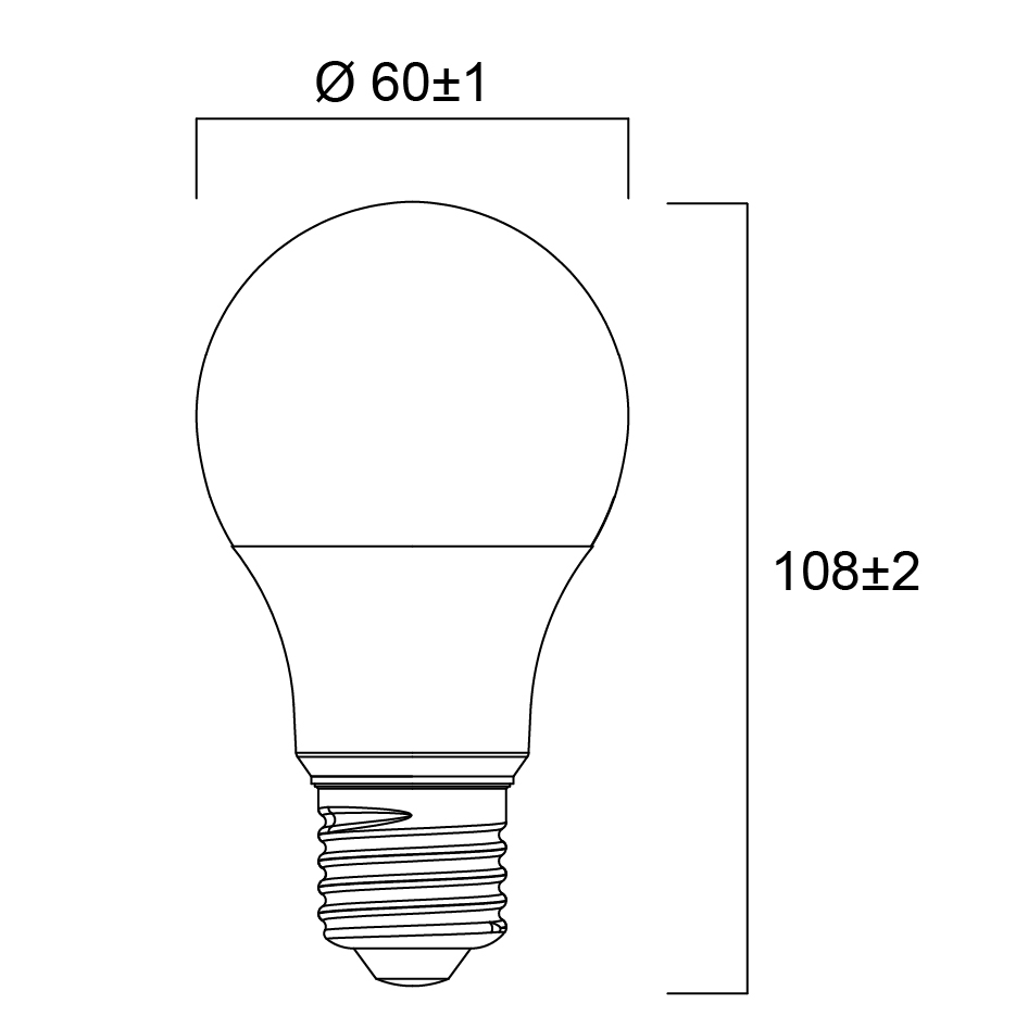 0030847 - ToLEDo GLS 806LM 865 E27 SL - Professional