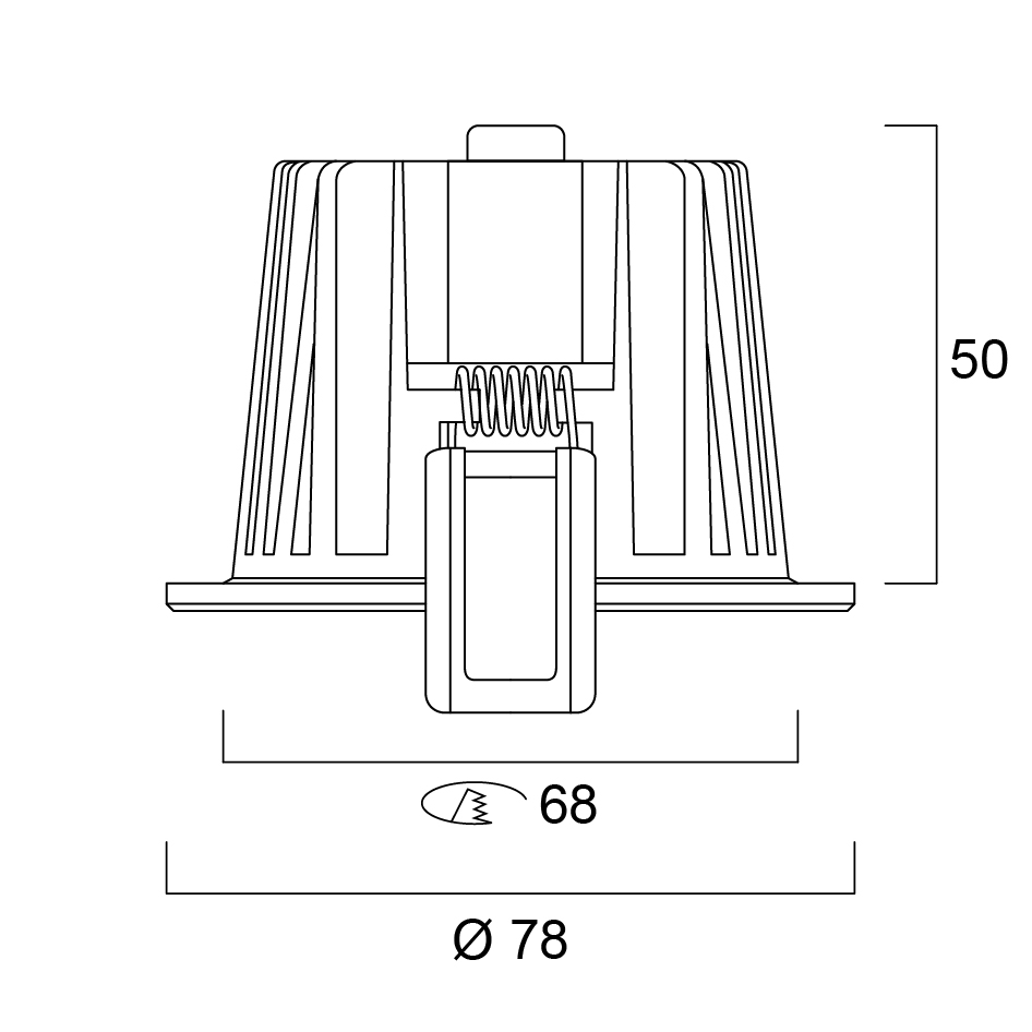 3079344 - INST ECO KIT LED BA 36° NW DIMMABLE - Professional